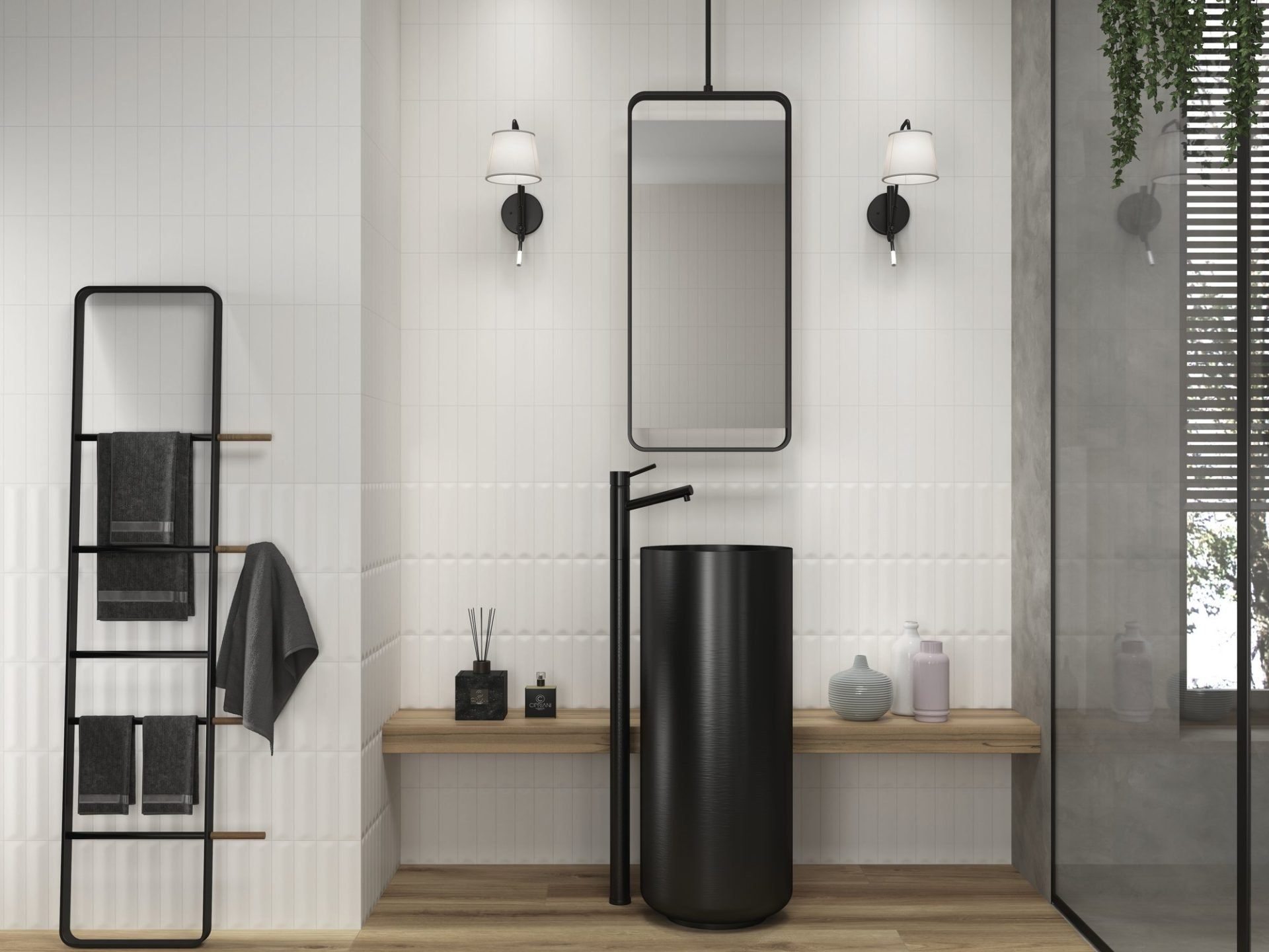 Dimension Snow Tile | Carmen Three-D | International Tiles UK